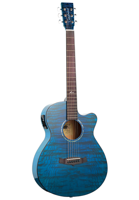 Tanglewood Azure Serenity Blue Gloss TA4CEBL