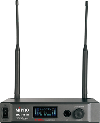 Mipro ACT-818 UHF digitalni 1-kanalni prijemnik