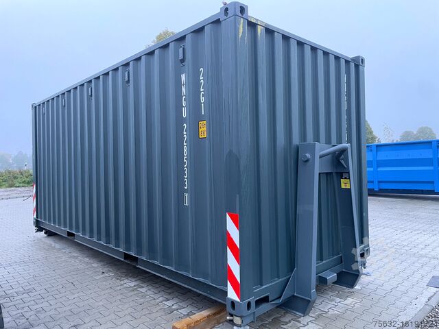 Kontejneri za prevrtanje, kontejneri za skladištenje
Hitta Abrollrahmen HAR60& Seecontainer 20"