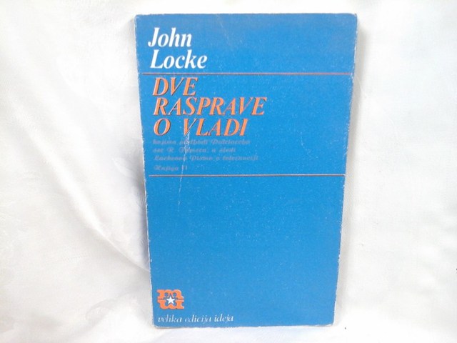 Dve rasprave o vladi Džon Lok  John Locke