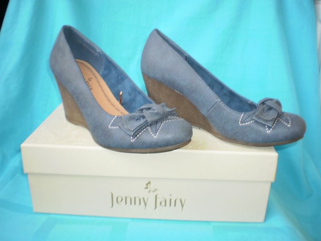 Teget plave cipele Jenny Fairy