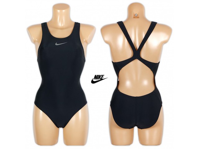 |O| NIKE SWIM PowerBack jednodelni kupaći (38 / M)