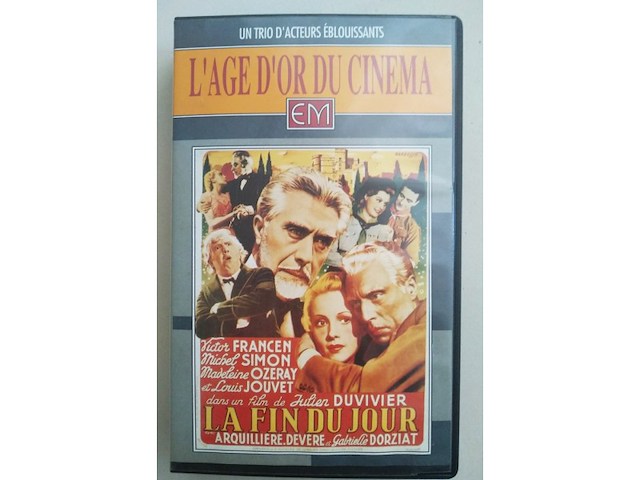 VHS `La fin du jour` (1938)