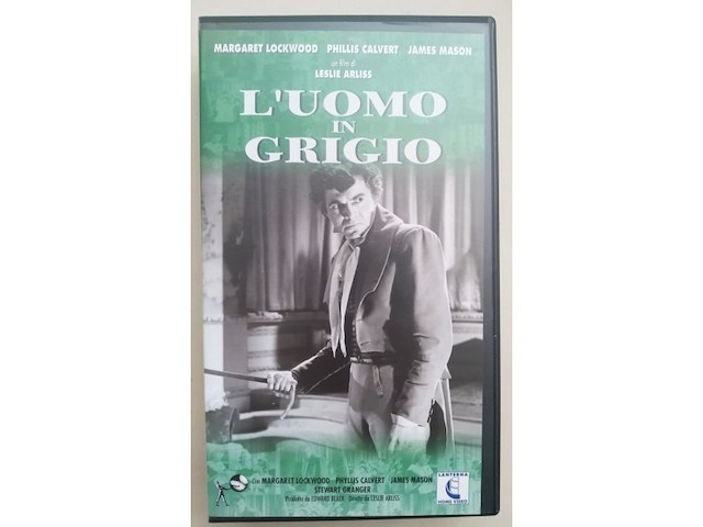 VHS `L` Uomo in grigio` (The Man in Grey) (1943)