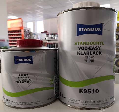 Standox Standocryl VOC Easy Clear K9510+ Herter VOC Easy, SET