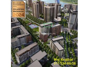 Savski venac, Beograd na vodi - BW King's Park Residence, 153m2 - PENTHAUS - BEZ PROVIZIJE ZA KUPCE!