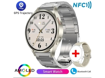Watch 6 Bluetooth GPS NFC Smart Watch BT Poziv- Silver