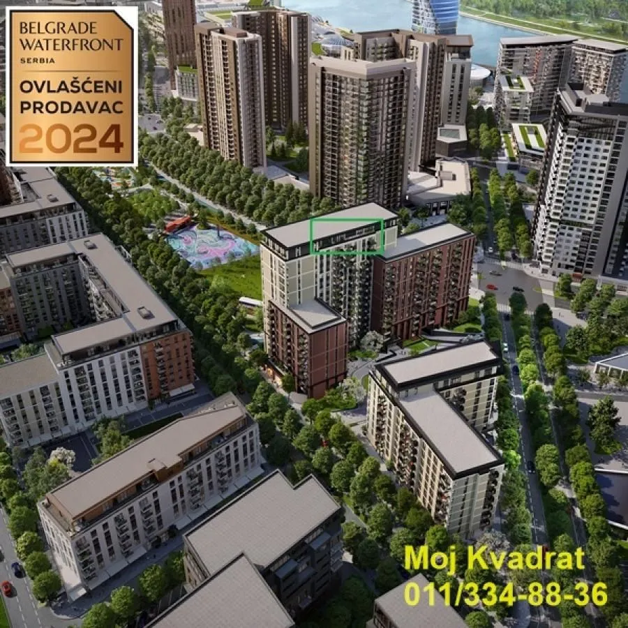 Prodaja, četvorosoban stan, 153m2, Beograd Na Vodi, Beograd