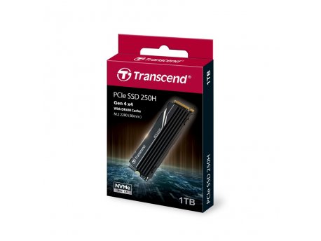 TRANSCEND 1TB M.2 2280 PCIE GEN4X4 TS1TMTE250H SSD SA HLADNJAKOM