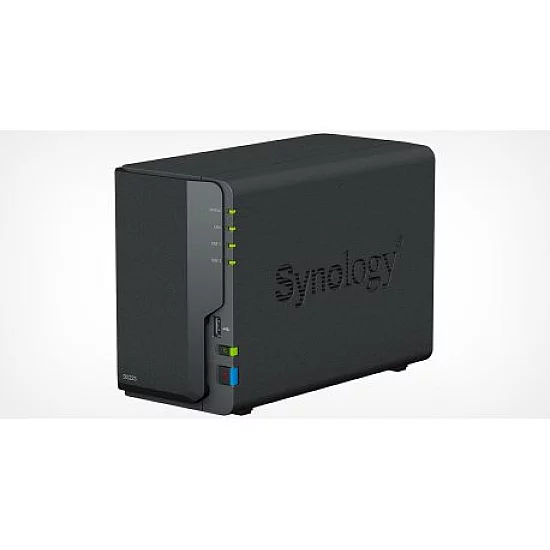 SYNOLOGY DISKSTATION DS223, TOWER, 2-BAYS 3,5 CENA