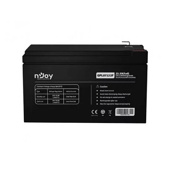 NJOY GPL07122F BATERIJA ZA UPS 12V 7AH (BTVACGUOBTF2FCW01B) CENA