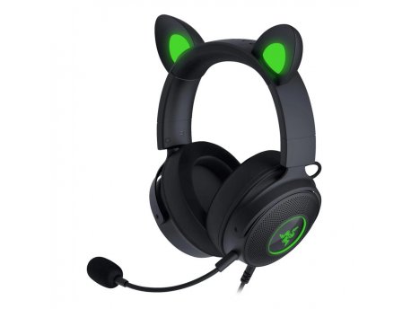 RAZER KRAKEN KITTY V2 PRO - WIRED RGB HEADSET - BLACK (053487)