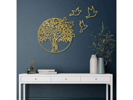 WALLXPERT ZIDNA DEKORACIJA TREE AND BIRDS 4