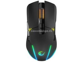 RAMPAGE Nova M4 RGB bežični gejmerski miš crni