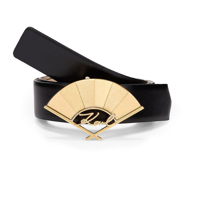 Ženski kaiš Karl Lagerfeld k/signature fan md belt