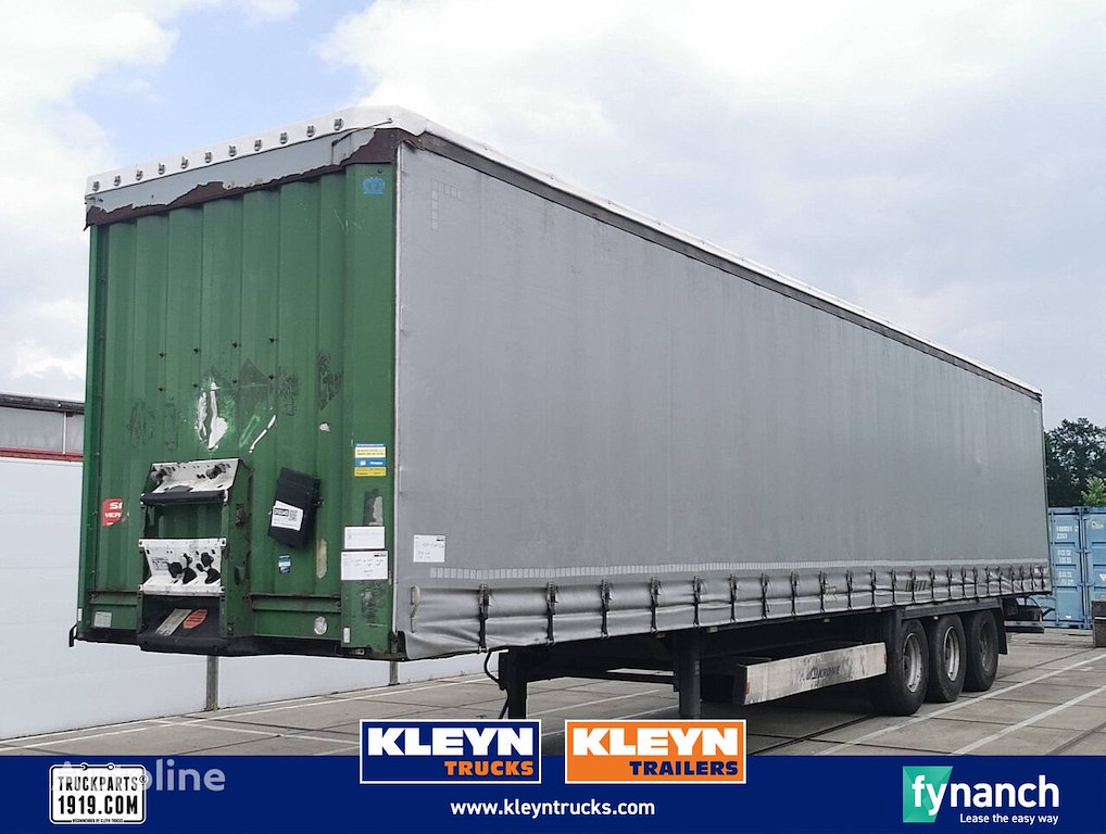 Krone SD bpw drum brakes poluprikolica sa kliznom ceradom