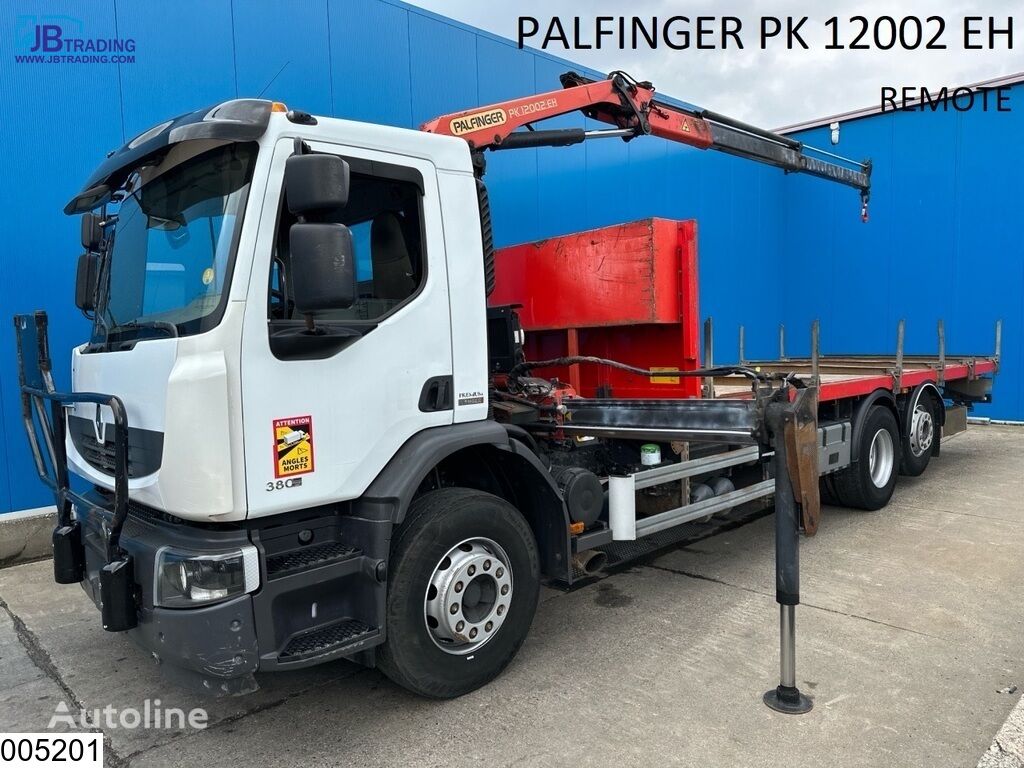 Renault Lander 380 Dxi EURO 5, Palfinger, Remote kamion s ravnom platformom