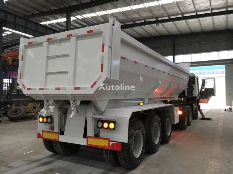 Heavy Duty Rear Tipper Dump-Trailer End Dump Semi Truck Trailer poluprikolica kipera