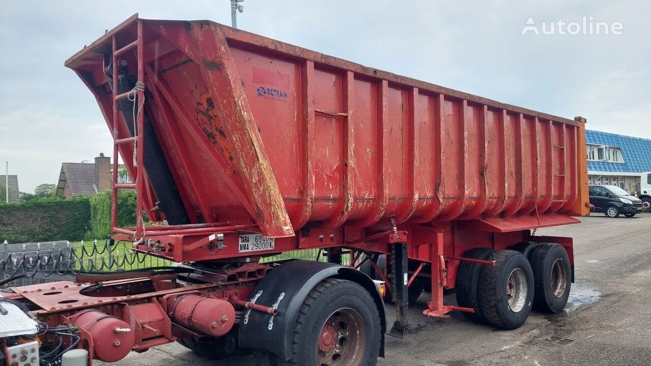 Montenegro 2 Axle Steel Suspension poluprikolica kipera