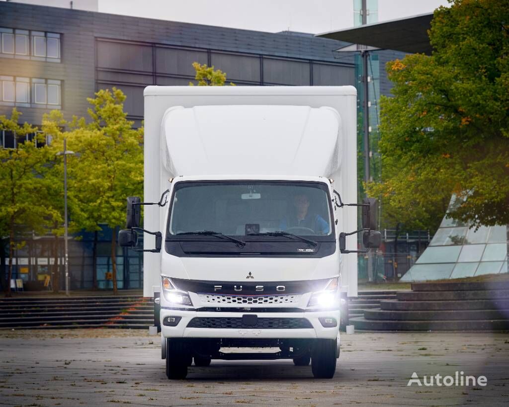 Fuso eCanter el lastbil 8,55 ton transportskåp kamion furgon