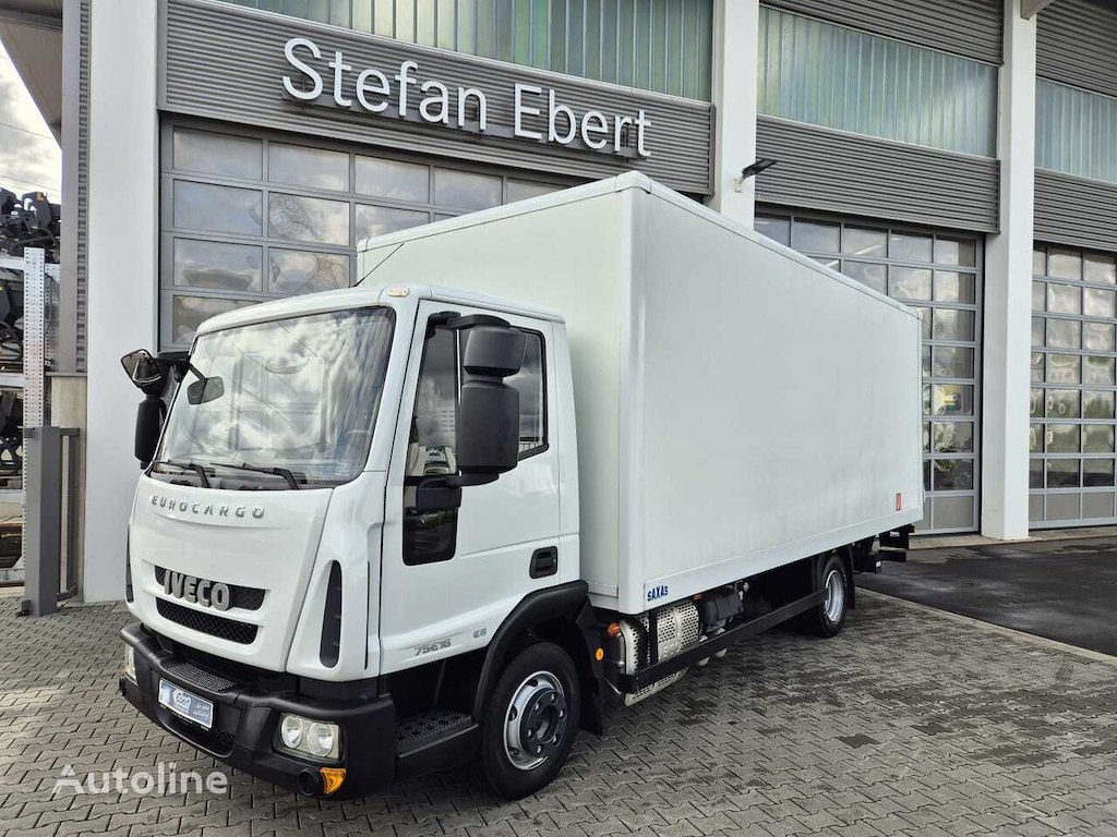 IVECO Eurocargo ML75E16 4x2 Koffer + LBW 48tkm kamion furgon