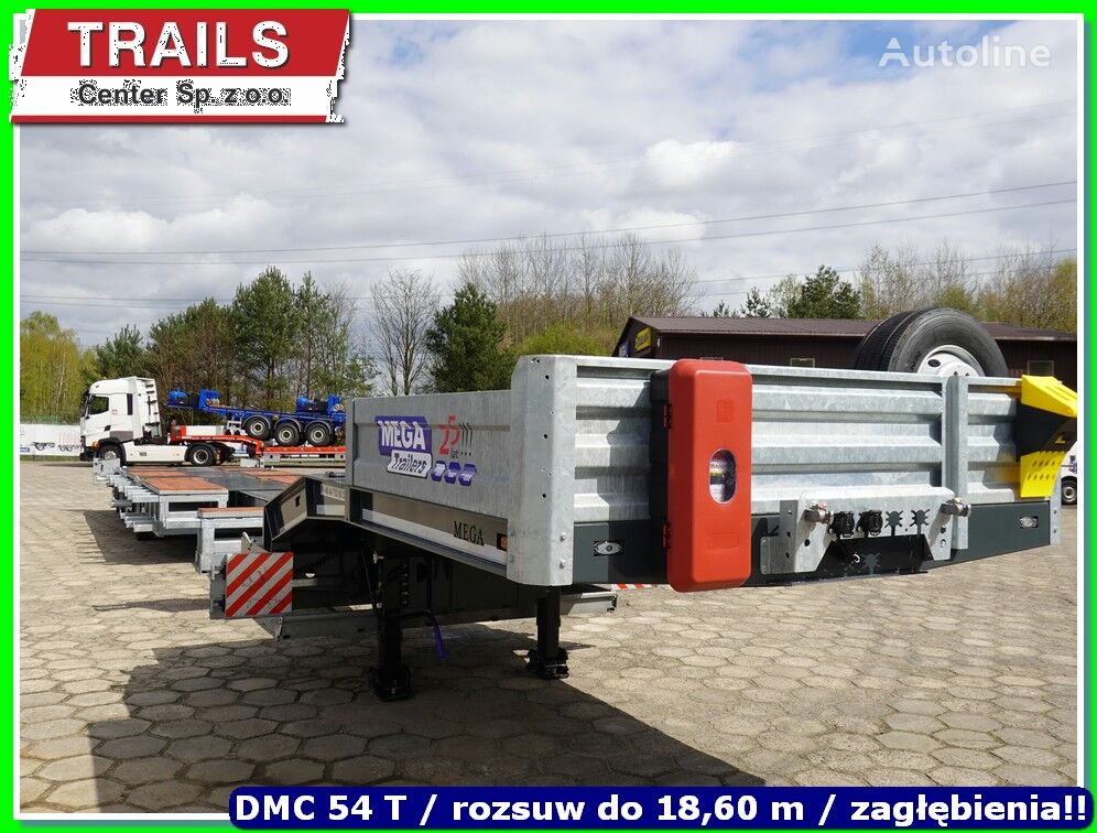 Nova ALT-3LW/EXTD - Lowbed 4 x Wheel Holes / Extended 18.60 m / Ready poluprikolica sa niskom platformom