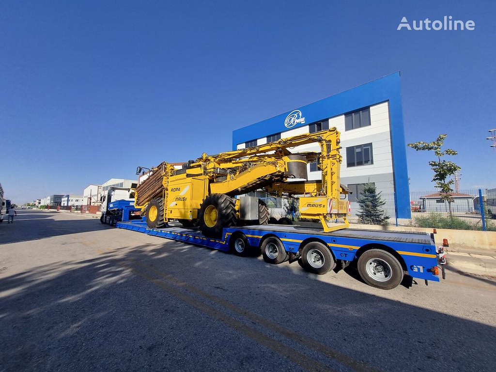 Nova Gürleşenyıl low boy semi trailers poluprikolica sa niskom platformom