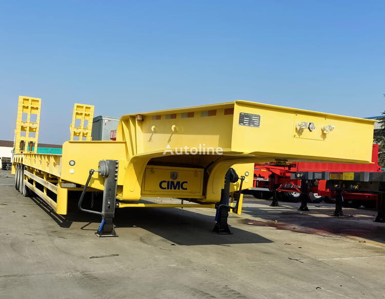 Nova CIMC 4 Axle Lowbed Trailer for Sale | CIMC Trailer Lowbed in madagasc poluprikolica sa niskom platformom