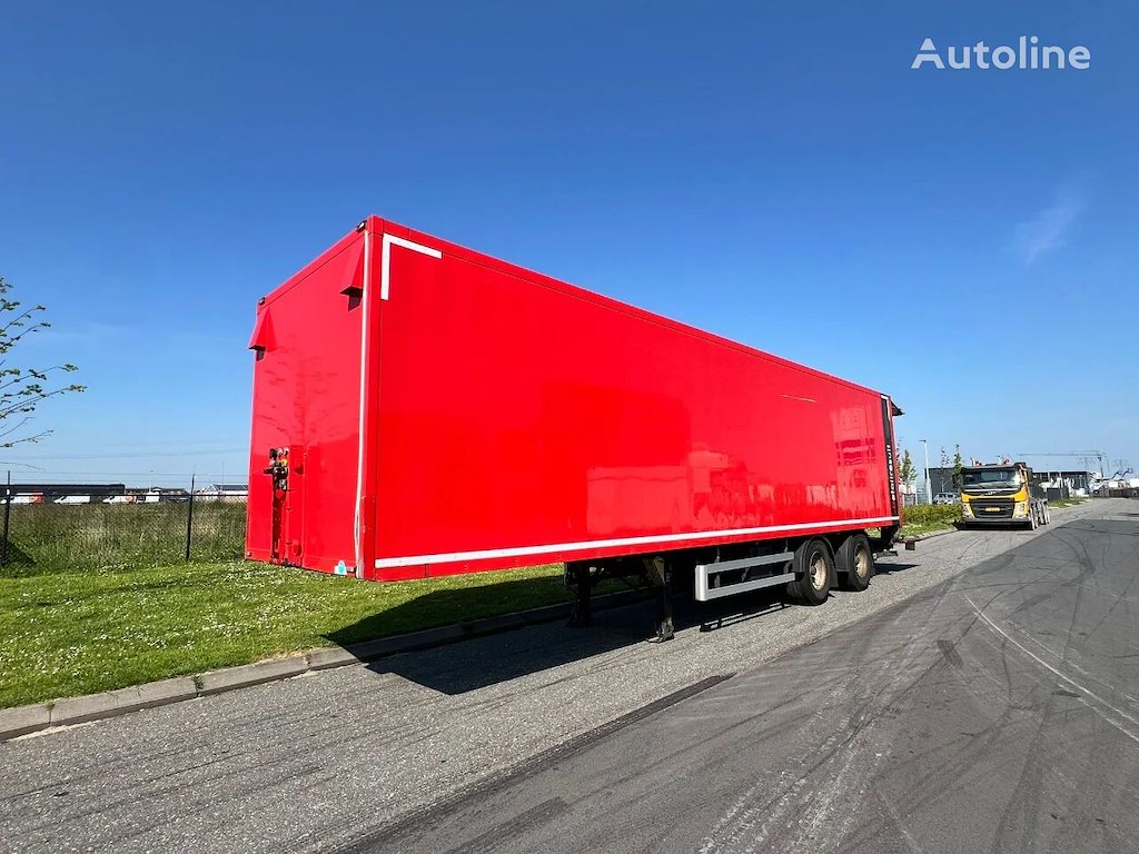 Fliegl SZS 330 / 2 Axle / Dhollandia tailgate 2500kg furgon poluprikolica