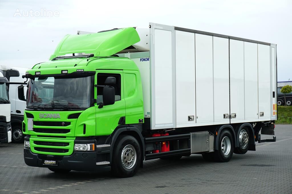 Scania P 450 / EURO 6 / CHŁODNIA + WINDA / 18 PALET / OTWIERANY BOK / M kamion hladnjača