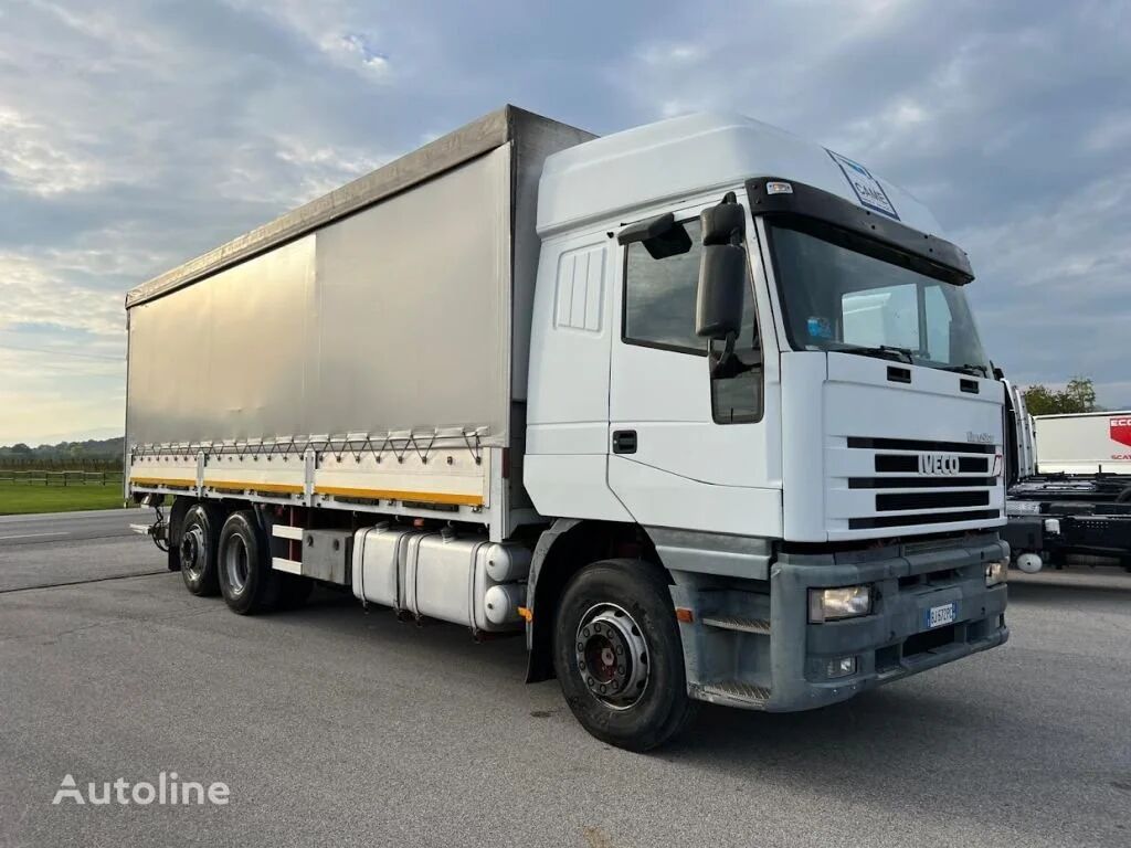 IVECO EuroStar 240 E 38 6x2 8 wheeler / 8 roues kamion sa klizna zavesa cerada