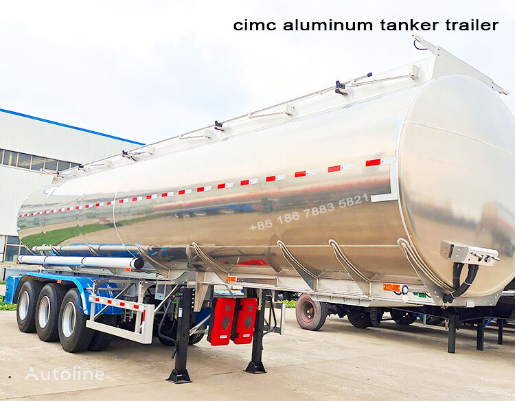 Nova CIMC Aluminum Tanker Trailer for Sale cisterna za goriva i maziva