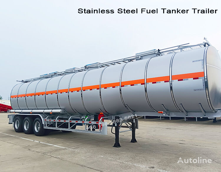 Nova 45000 Liters Diesel Fuel Tanker Trailers for Sale in Saudi Arabi cisterna za goriva i maziva