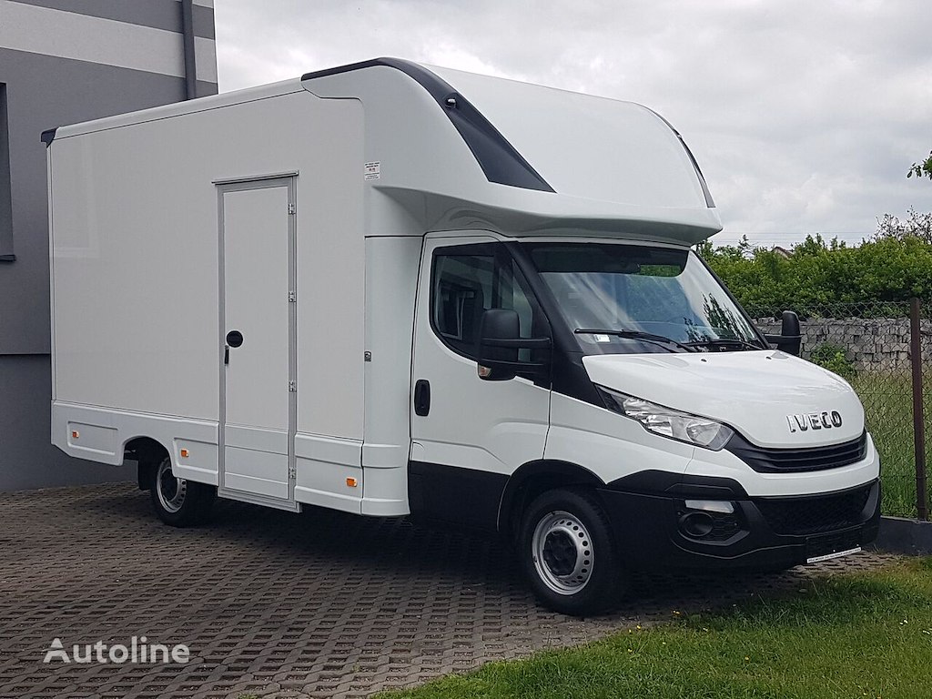 IVECO DAILY KONTENER NISKOPODŁOGOWY 4,31x2,23x2,42 KLIMA SKLEP KAMPER kamion furgon < 3.5t