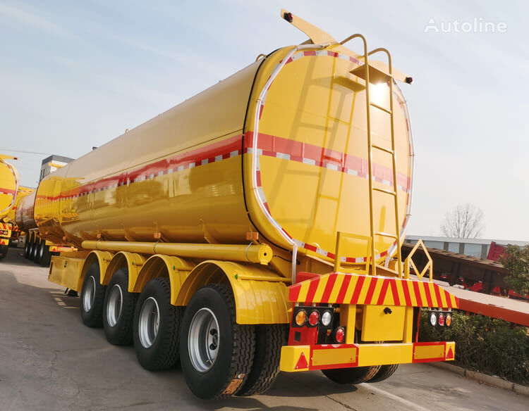 Nova CIMC New 4 Axle Fuel Tanker Trailer for Sale in costa rica poluprikolica autocisterna