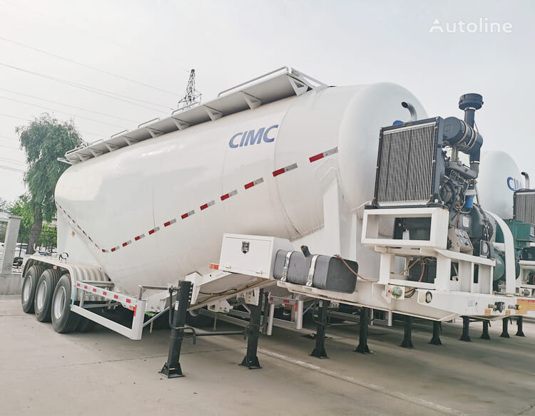 Nova CIMC 2024 Cement Tanker Trailer Price | CIMC Semi Trailer in Jamaica cisterna za prevoz cementa