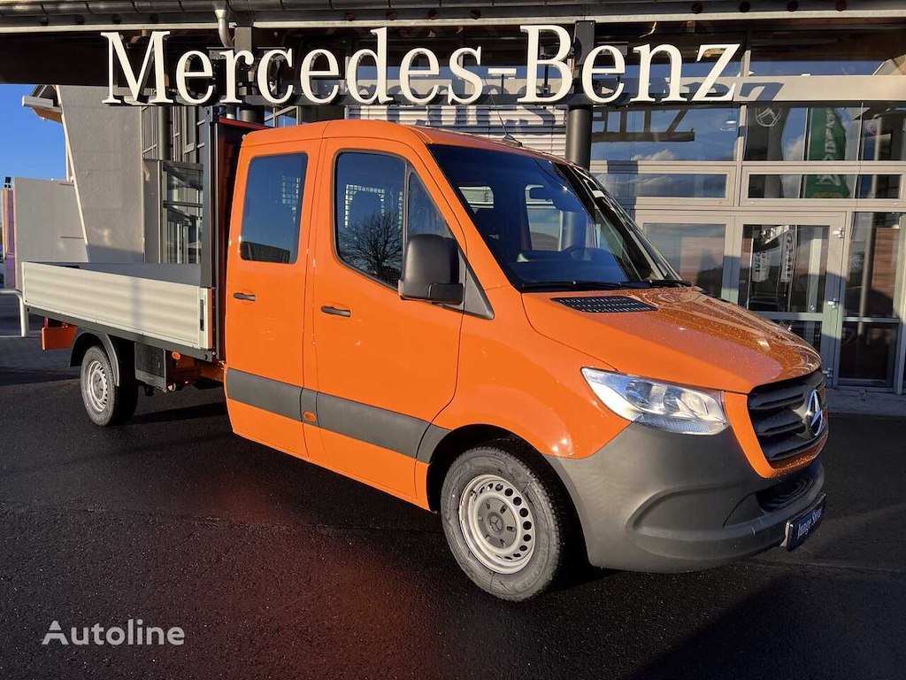 Mercedes-Benz Sprinter 317 CDI DoKa 4325 Klima MBUX Stdheiz kamion s ravnom platformom < 3.5t