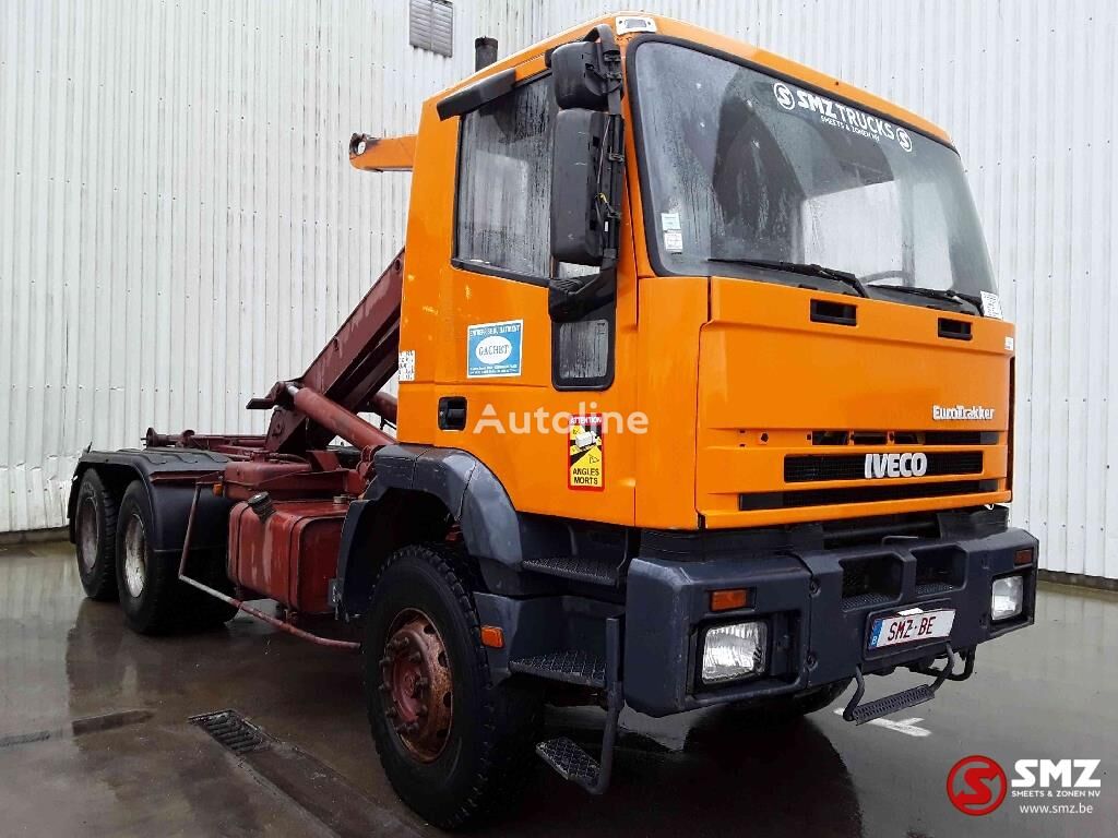IVECO Trakker 260 E 34 6x4 francais vozilo za prevoz kontejnera
