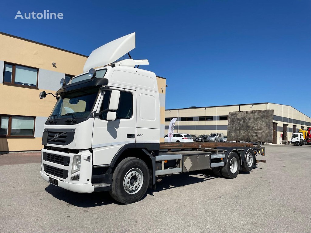 Volvo FM420 6X2 + LIFT + VEB + HYDRAULICS vozilo za prevoz kontejnera
