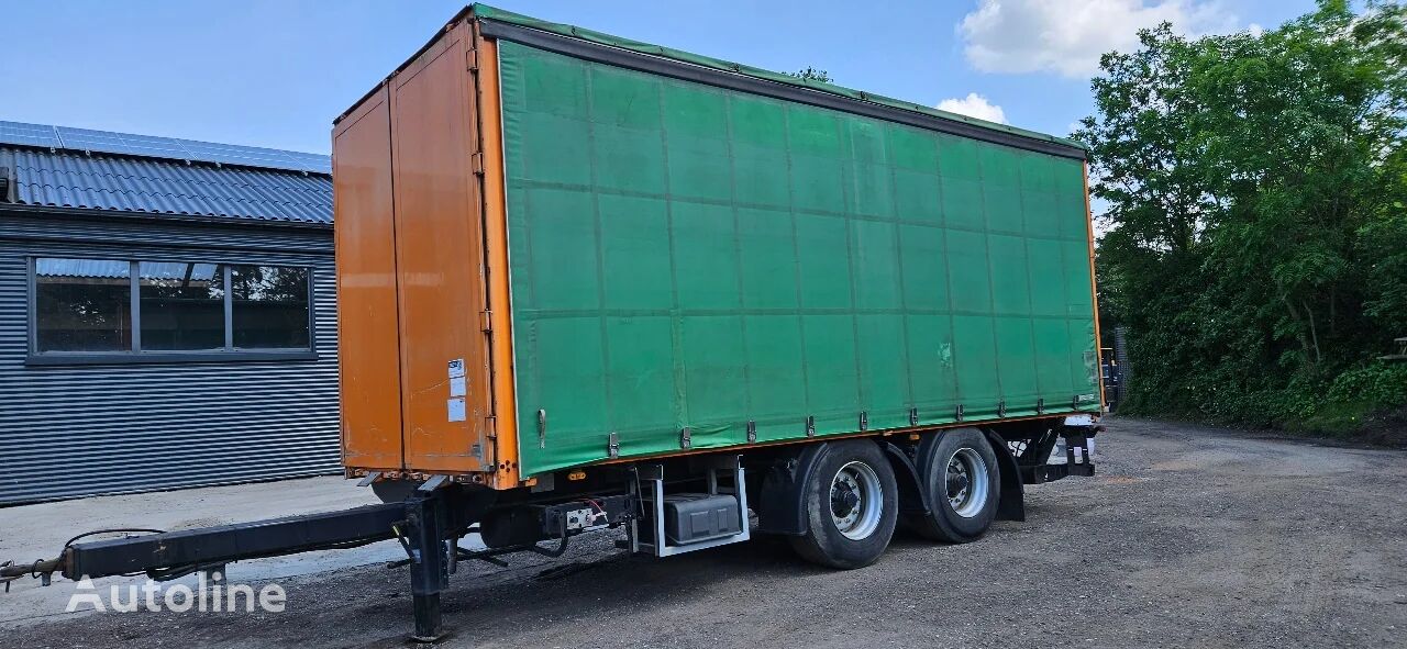 Krone T-AX-O T RACER 180 TRAILER. prikolica sa kliznom ceradom