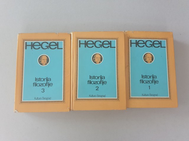 Hegel - Istorija filozofije, 1- 3