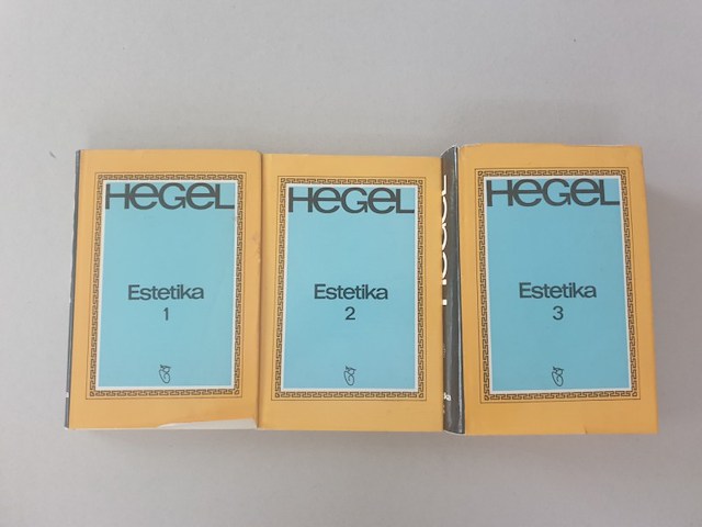 Hegel - Estetika I - III