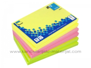 INFO NOTES samolepljivi blok 125x75mm NEON