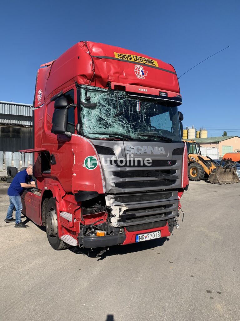 Scania Euro6 LA4x2MEB tegljač nakon udesa