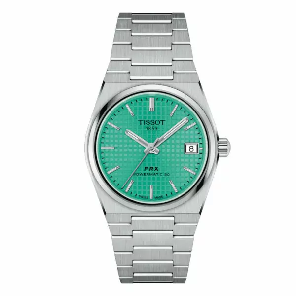 Tissot 1372071109101 Prx Steel Green