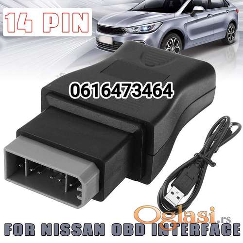 Nissan Consult Interface 14 pin USB Auto Dijagnostički alat