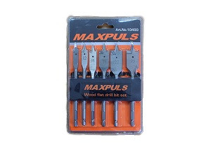 Maxpuls dleta bit set 6kom, 10-25mm