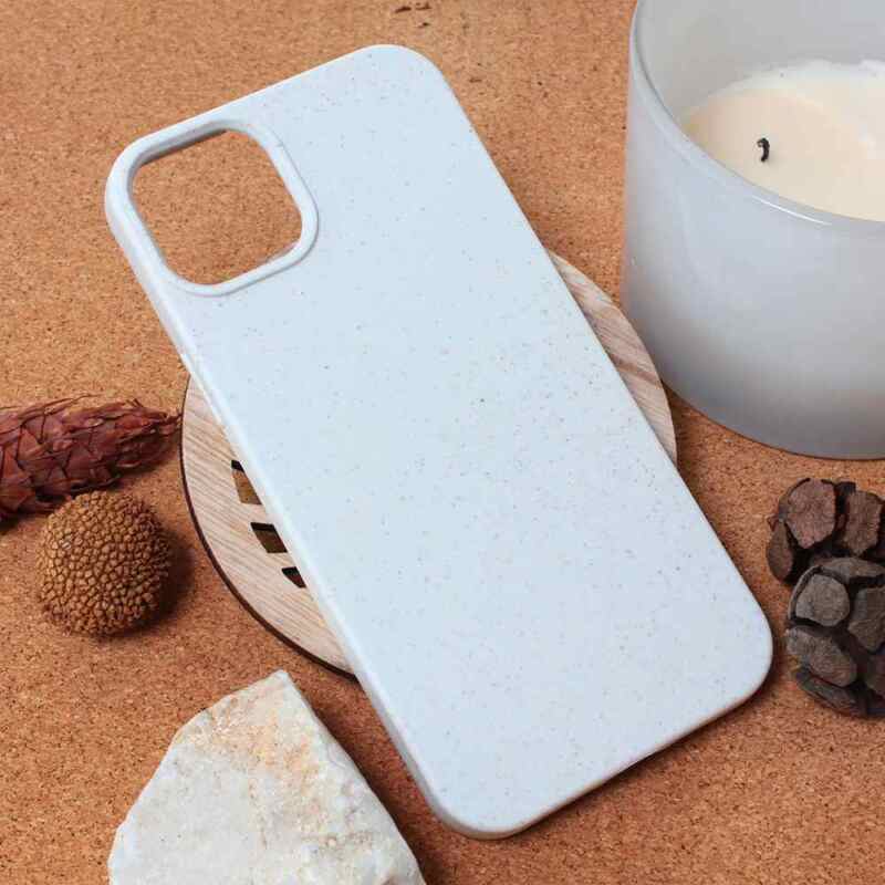 Maska Teracell Giulietta Nature za iPhone 14 Plus 6.7 bela