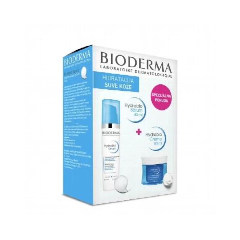 Bioderma Hydrabio serum 40ml + Hydrabio krema 50ml