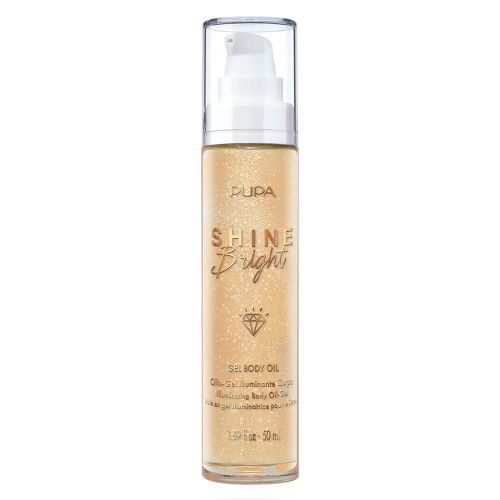 Pupa Shine Bright Gel Body Oil Gold Diamond 50ml